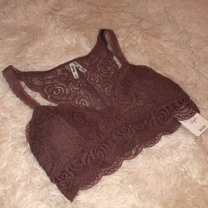 Intimates & Sleepwear | Bralettes Sexy Rose Taupe Color | Poshmark
